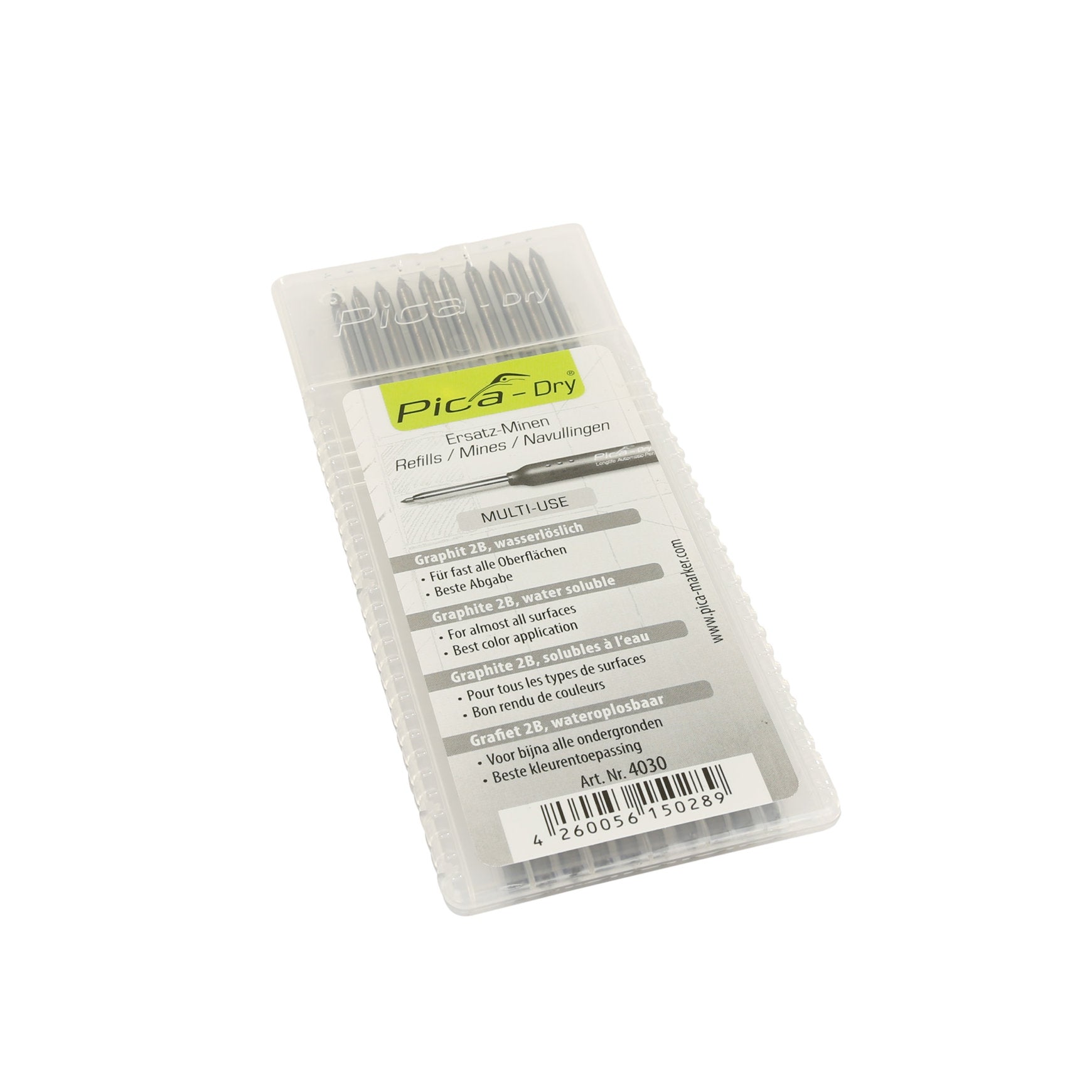 Pica Dry spare pins, graphite, set of 10 – Wildkamp Curaçao