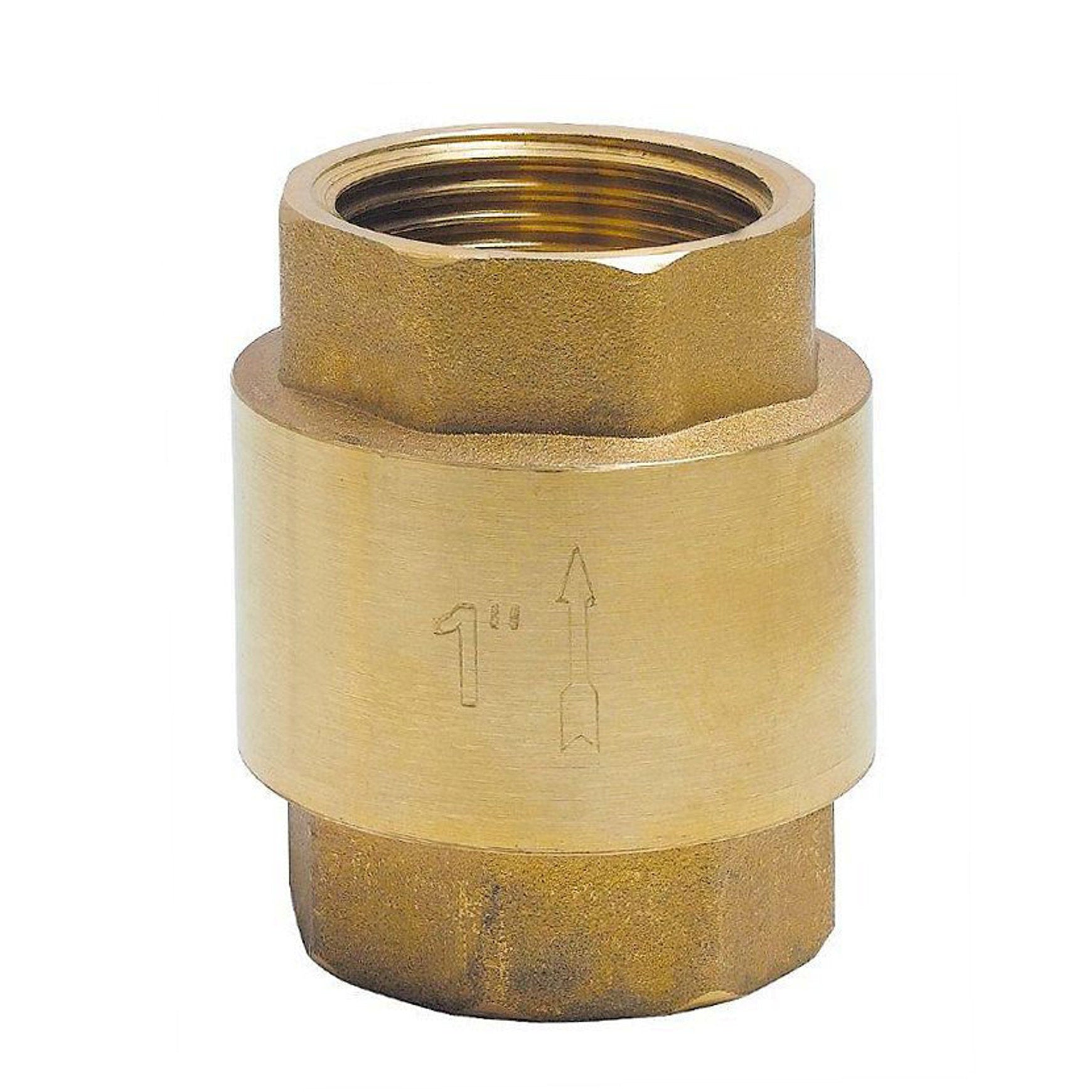 RIV brass spring-loaded check valve, type 2280, 2x female thread, ½ ...